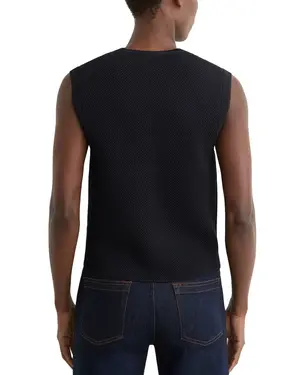 REISS Ria Waistcoat - Navy