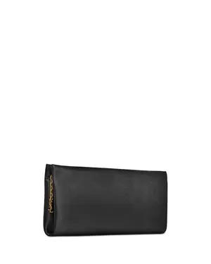 Saint Laurent Soft Evening Clutch - Black