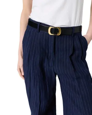 Gerard Darel Ayla Linen Wide Leg Pants
