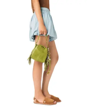Maje Chambray Balloon Skort