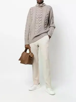 Lorena Antoniazzi Knitted Track Pants
