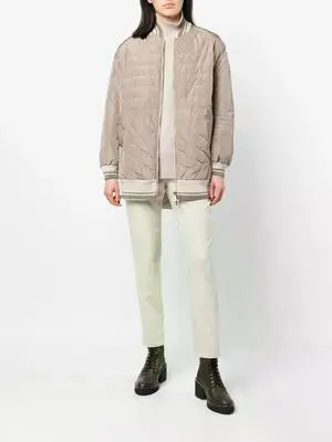 Lorena Antoniazzi Quilted Bomber Jacket