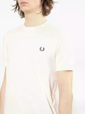 Fred Perry Crew Neck T-shirt - Neutrals