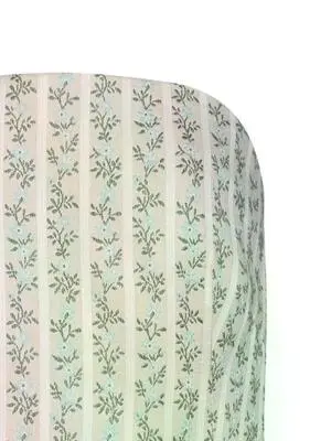 Rosie Assoulin Venus Floral Striped Strapless Top - Neutrals