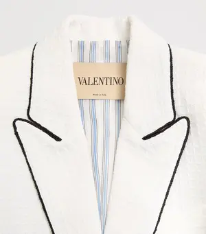 Valentino Garavani Cotton Tweed Blazer