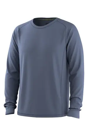 Smartwool Active Ultralight Long Sleeve Performance T-shirt - Nightfall Blue