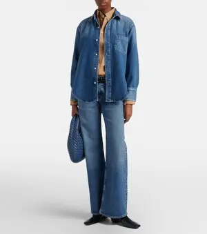 Citizens Of Humanity Nora Wide-leg Jeans In Washed - Blue