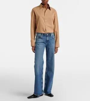 Citizens Of Humanity Nora Wide-leg Jeans In Washed - Blue