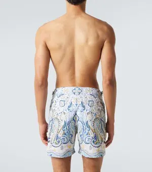 Orlebar Brown Bulldog Paisley Swim Trunks