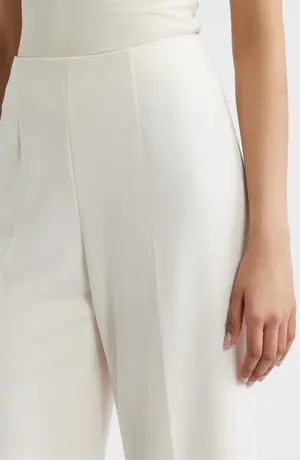 Anne Klein Pull-on Crop Wide Leg Pants