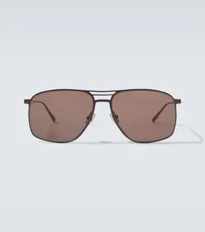 Brunello Cucinelli Aviator Sunglasses - Silver