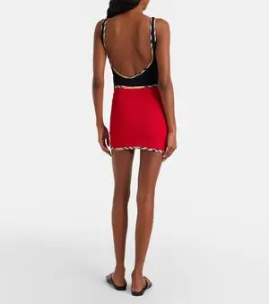 Burberry Devyn Beach Cover-up Set - Red