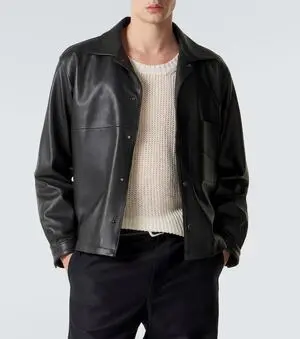 STOFFA Lamb Leather Jacket