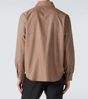 STOFFA St�ffa Cotton And Silk Shirt