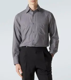 STOFFA Stòffa Cotton And Silk Shirt