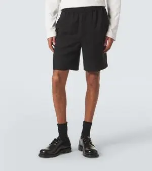 AMI Paris De Coeur Gabardine Shorts