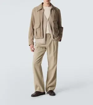 STOFFA Knitted Wool And Silk Vest