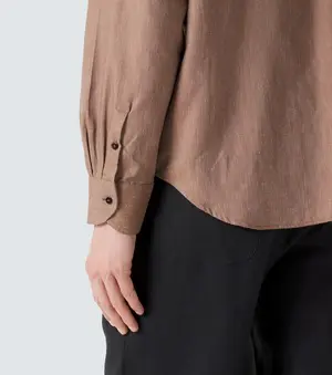 STOFFA Cotton And Silk Shirt