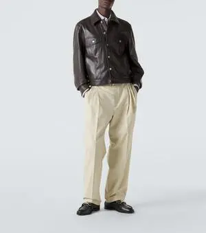 Bottega Veneta Intrecciato Lamb Leather Jacket