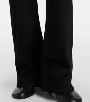 AGOLDE Low-rise Bootcut Jeans - Black