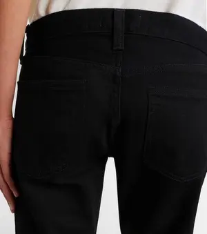 AGOLDE Low-rise Bootcut Jeans - Black