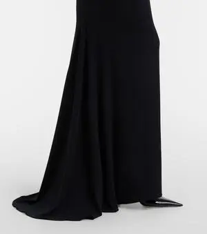TOM FORD Asymmetric Jersey Gown