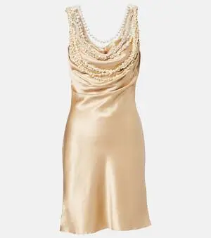 Balmain Slip Cocktail Dresses