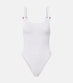 Burberry Hunza G Domino Check Two-piece Set - White