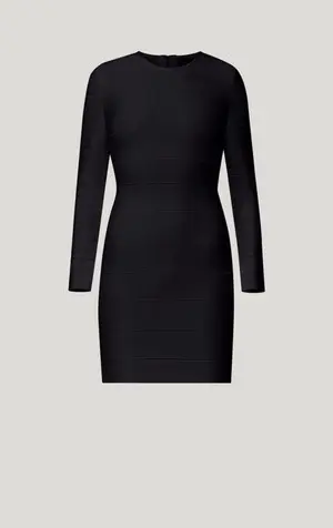 Herve Leger Icon Mini Sheath Dress