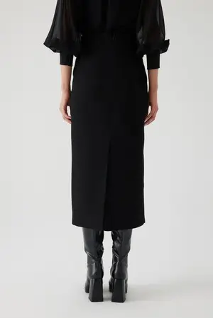 EXQUISE Alibeth Midi Pencil Skirt