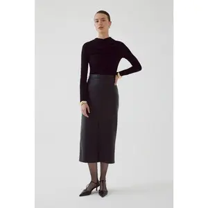 Fitted Leather Skirts