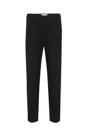 EXQUISE Slim Fit High-waist Woven Pants