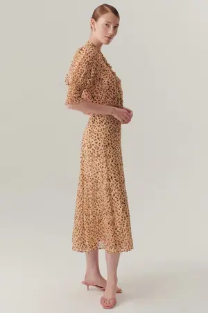 EXQUISE Arianna Midi Skirt