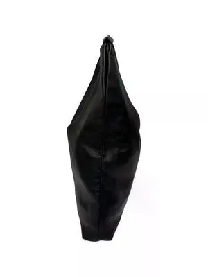 Brunello Cucinelli Leather Shoulder Bag With Monili Detail