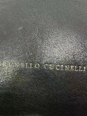 Brunello Cucinelli Leather Shoulder Bag With Monili Detail