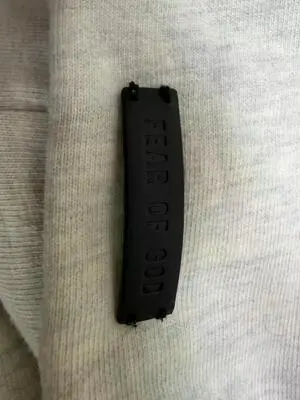 Fear Of God Fg Logo Hoodie
