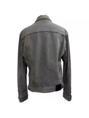 TOM FORD Buttoned Denim Jacket - Grey