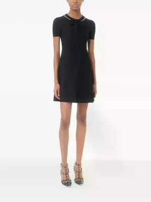Valentino Garavani Embellished Knit Dress