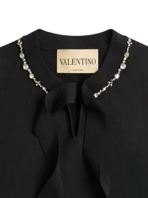 Valentino Garavani Embellished Knit Dress