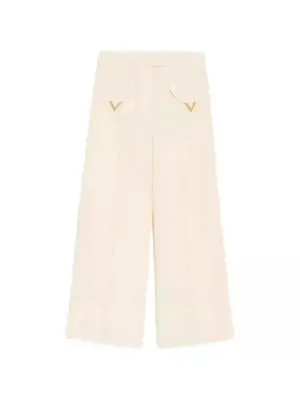 Valentino Garavani Zip Up Pants For Women