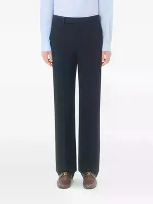Valentino Garavani Wool Trousers - Blue