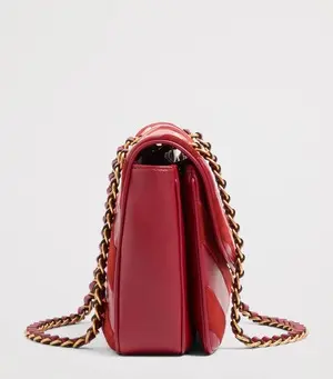 Valentino Garavani Lambskin Chevron Djuna Shoulder Bag