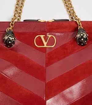 Valentino Garavani Medium Lambskin Panthea Tote Bag