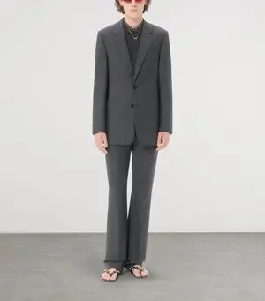 Valentino Garavani Mohair-wool Single-breasted Blazer