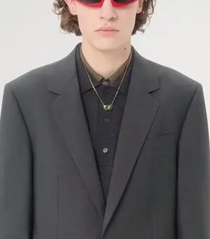 Valentino Garavani Mohair-wool Single-breasted Blazer