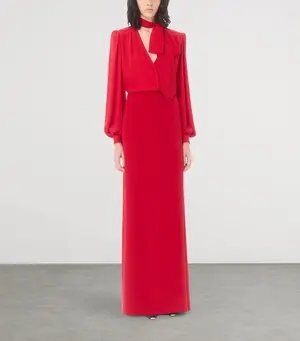 Valentino Garavani Silk Maxi Skirt