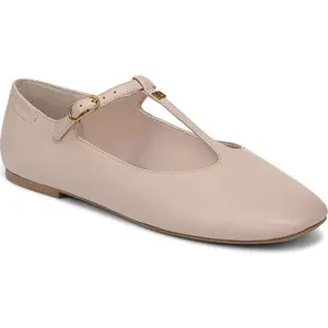 Franco Sarto Marylee Leather T-strap Flat