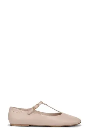 Franco Sarto Marylee Leather T-strap Flat