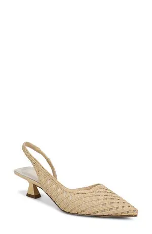 Franco Sarto Devin Slingback Kitten Heel Pumps