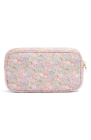 Stoney Clover Lane X Liberty Small Skincare Embroidered Cotton Pouch - Michelle